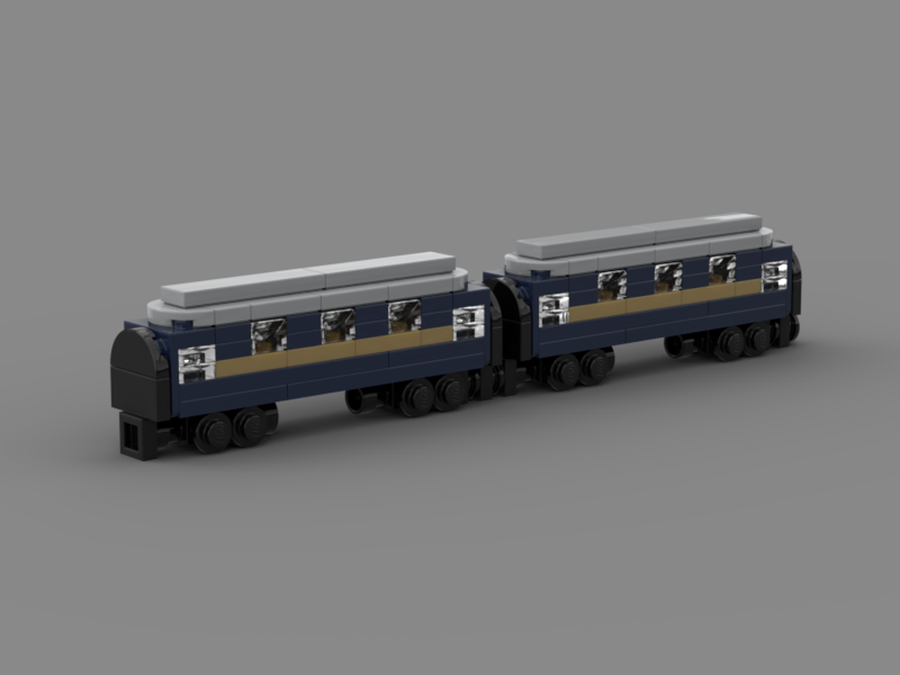 LEGO MOC Mini Orient Express cars by The LEGO Brick | Rebrickable ...