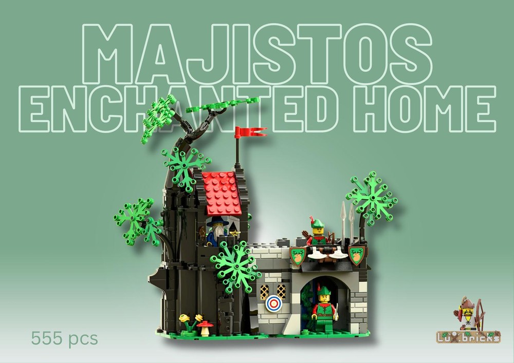 LEGO MOC Majistos Enchanted Home by lux.bricks | Rebrickable - Build with LEGO