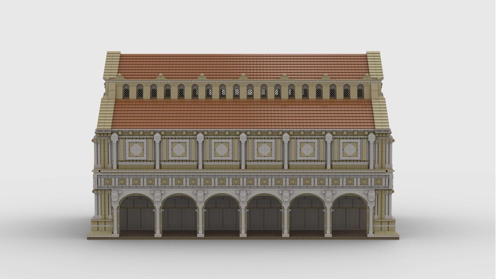 LEGO MOC Ancient Roman Basilica by Sir Perceval | Rebrickable - Build ...