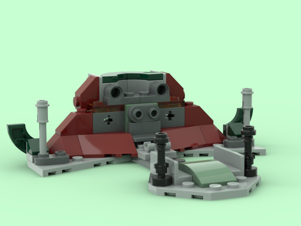 LEGO MOC-171873 75344 - Bobba Fett's palace by JusTiCe8 | Rebrickable ...