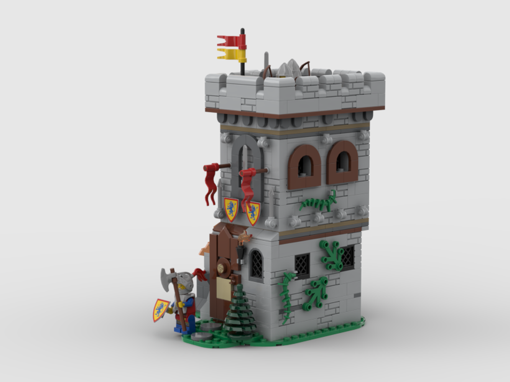 LEGO MOC Lion Knights Outpost by Peter2511 | Rebrickable - Build with LEGO
