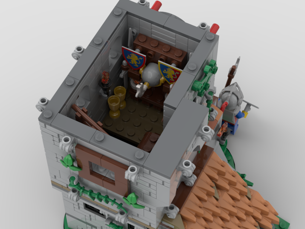 LEGO MOC Lion Knights Outpost by Peter2511 | Rebrickable - Build with LEGO