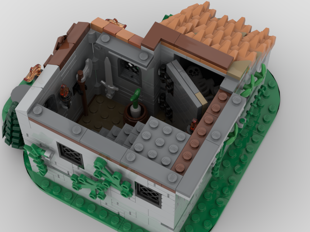 LEGO MOC Lion Knights Outpost by Peter2511 | Rebrickable - Build with LEGO