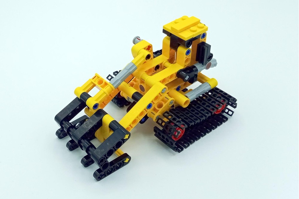 LEGO MOC 42163 Grapple Rake Tractor by Nequmodiva | Rebrickable - Build ...