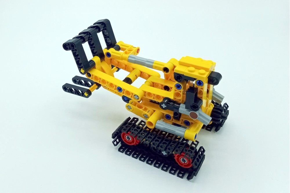 LEGO MOC 42163 Grapple Rake Tractor by Nequmodiva | Rebrickable - Build ...