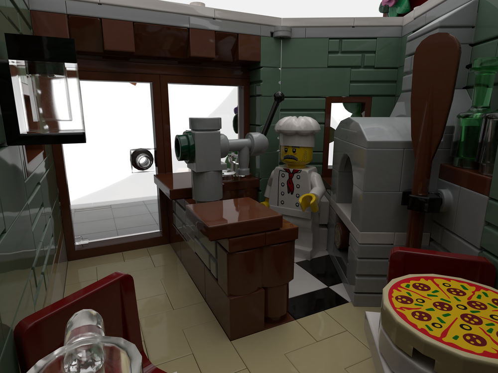 LEGO MOC Narrow European Streets by Mattysek289 | Rebrickable - Build ...