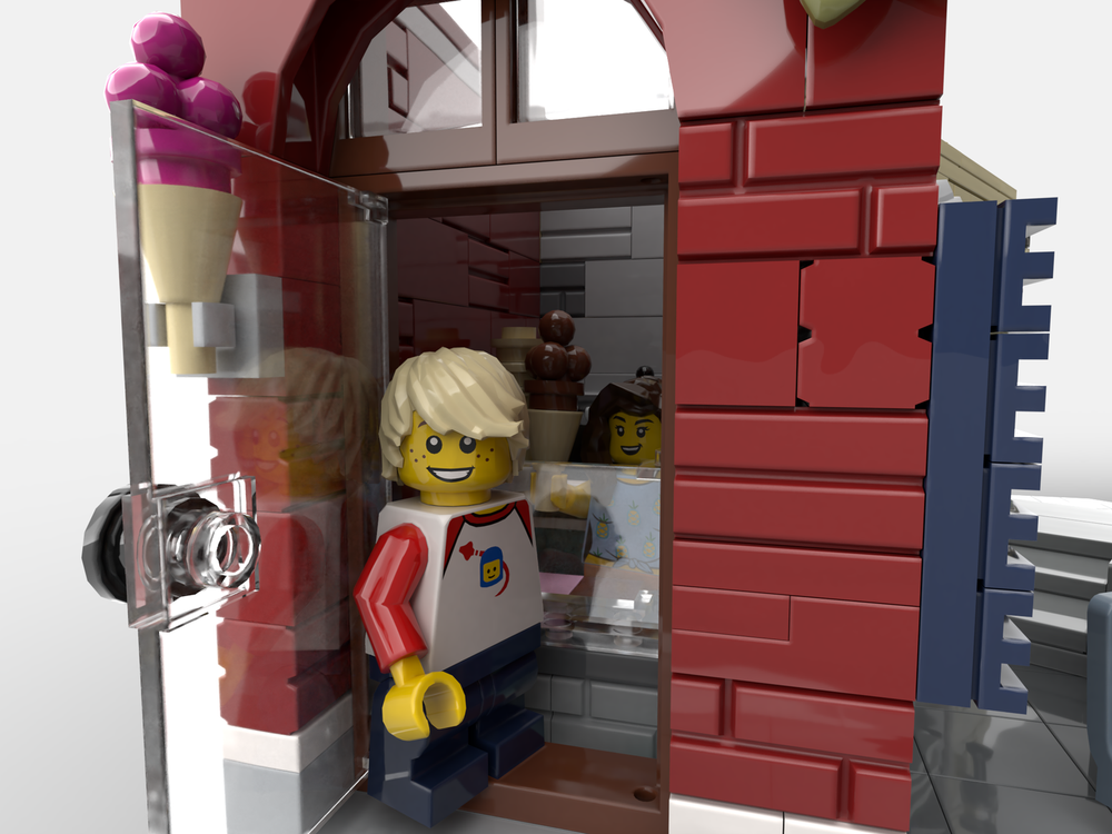 LEGO MOC Narrow European Streets by Mattysek289 | Rebrickable - Build ...