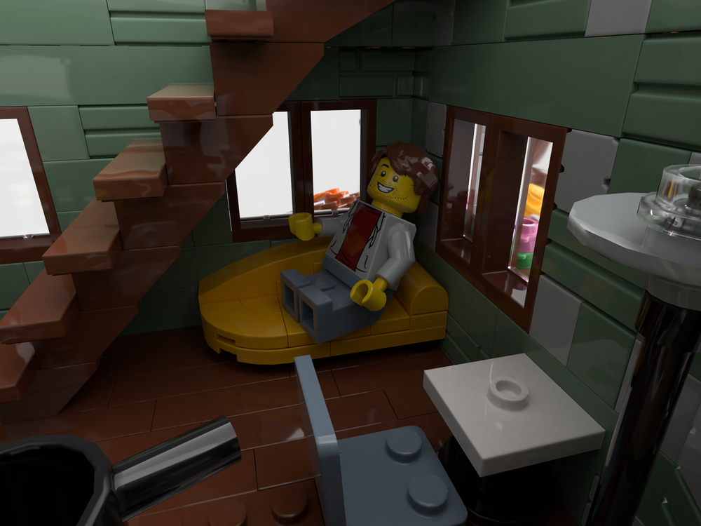 LEGO MOC Narrow European Streets by Mattysek289 | Rebrickable - Build ...