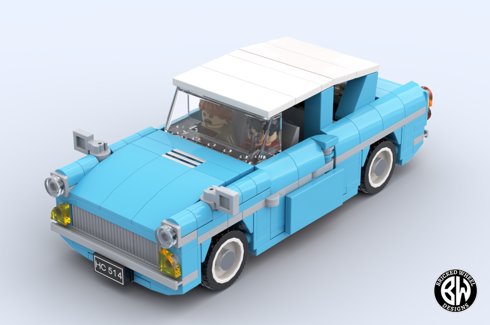 LEGO MOC-171906 Weasley's Flying Ford Anglia by BrickedWheel ...