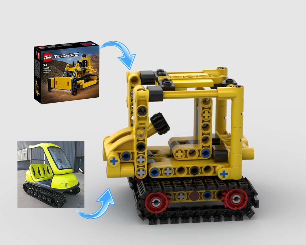 LEGO MOC Electric Tracked Vehicle 42163 Alternative by ErikGS ...