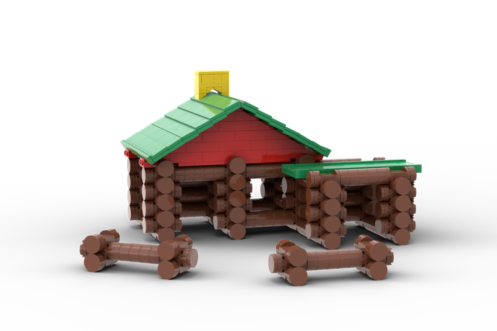 LEGO MOC-171917 Lincoln Logs - Frontier Cabin by bossofdos64 ...