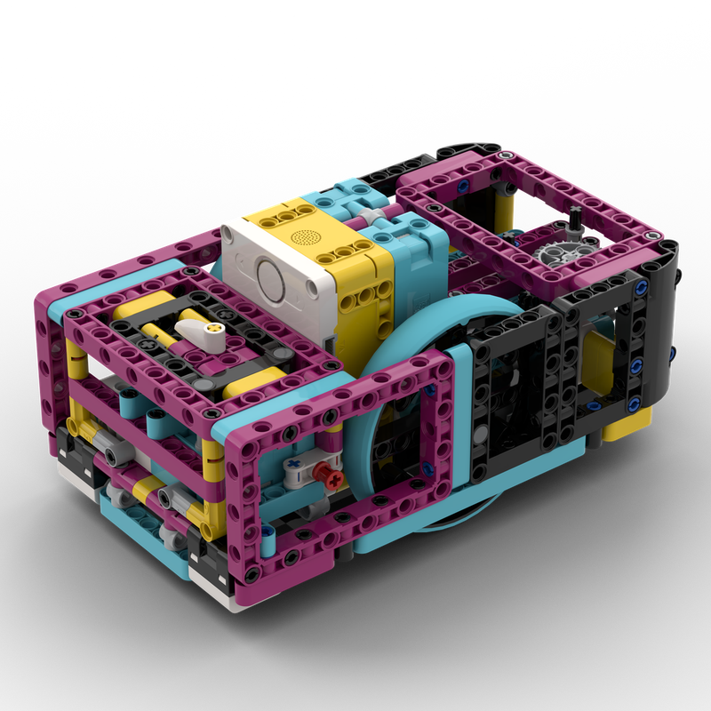 LEGO MOC Compact Driving Base with Large Wheels by uImagine ...