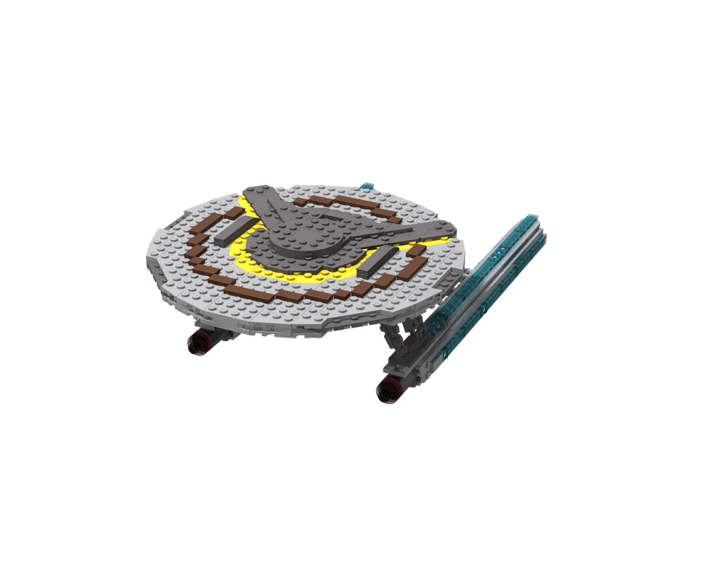 LEGO MOC USS Cerritos California-Class Starship Version 2 (3 Ways!) by ...