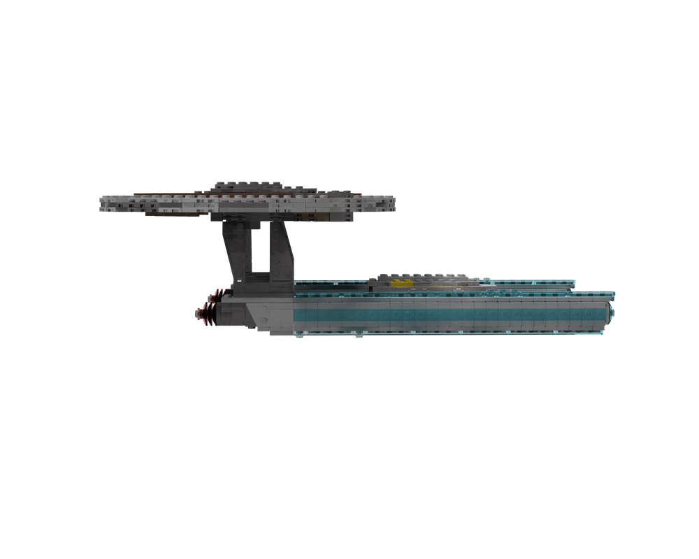 LEGO MOC USS Cerritos California-Class Starship Version 2 (3 Ways!) by ...