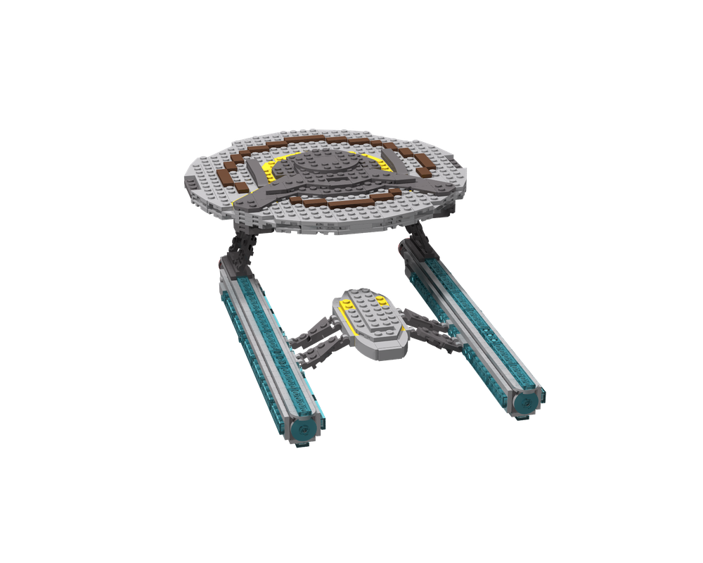 LEGO MOC USS Cerritos California-Class Starship Version 2 (3 Ways!) by ...