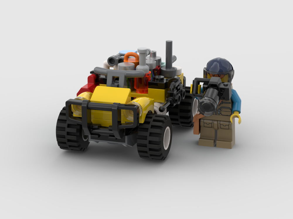 LEGO MOC animal rescue buggy by pcc404 | Rebrickable - Build with LEGO