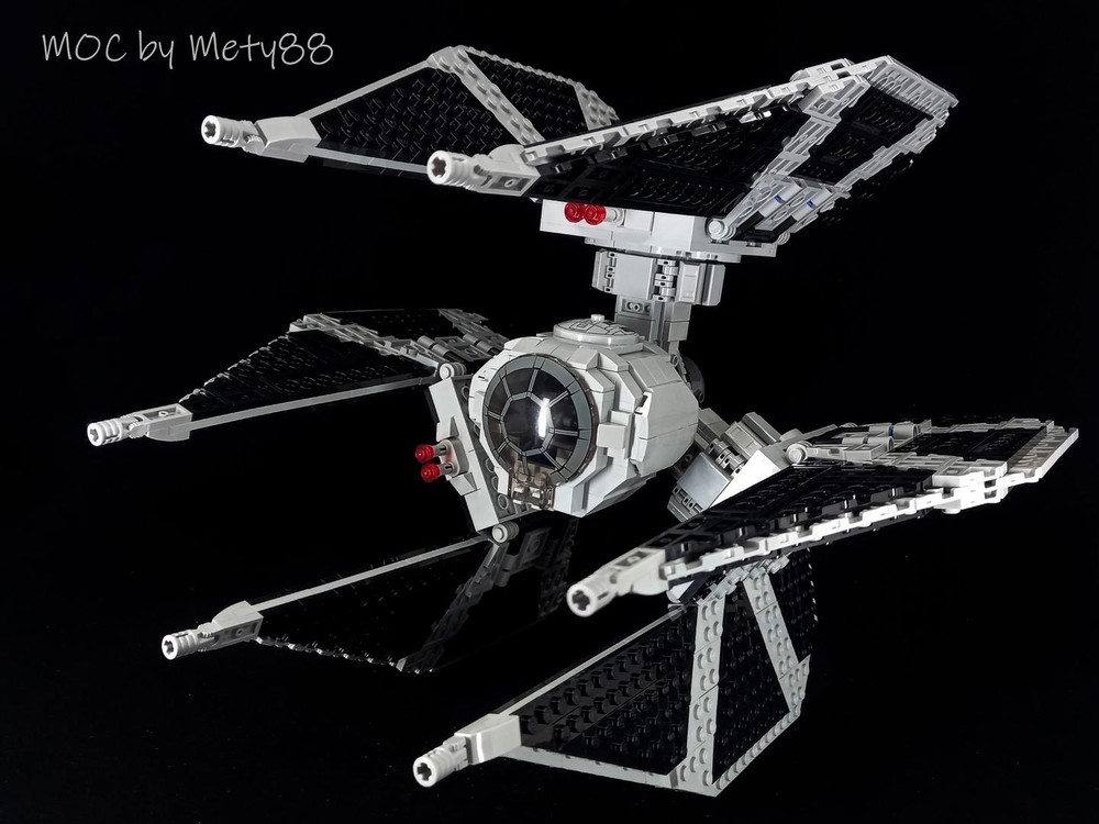 LEGO MOC TIE / D Defender by Mety88 | Rebrickable - Build with LEGO