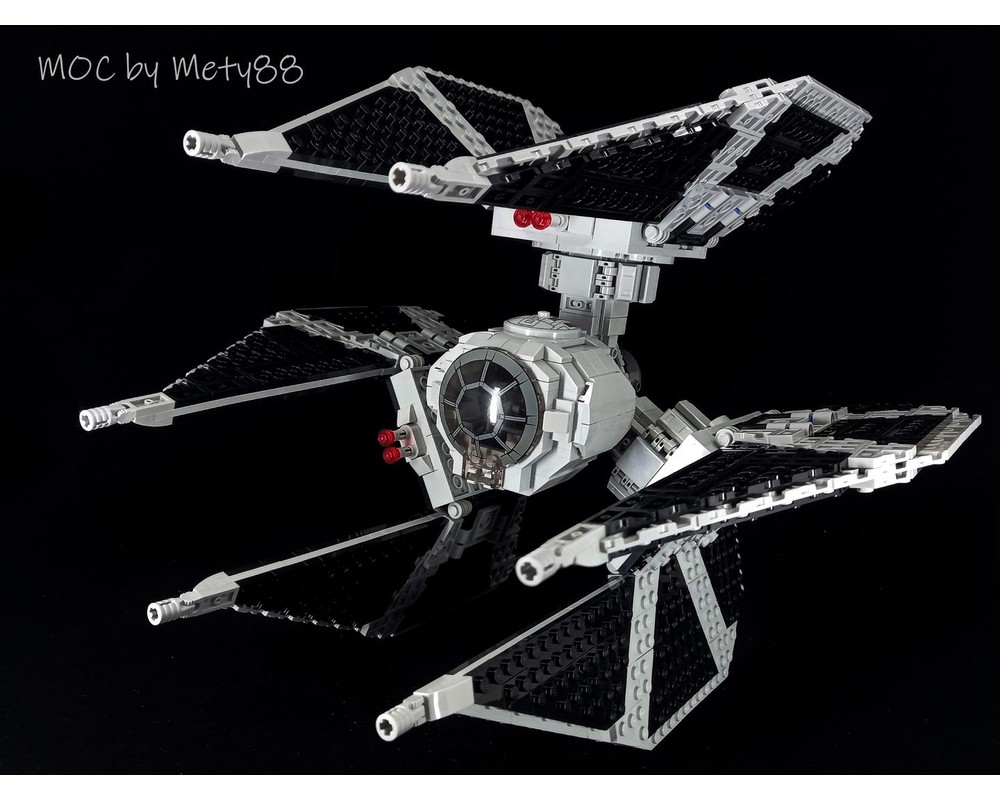 LEGO MOC TIE / D Defender by Mety88 | Rebrickable - Build with LEGO