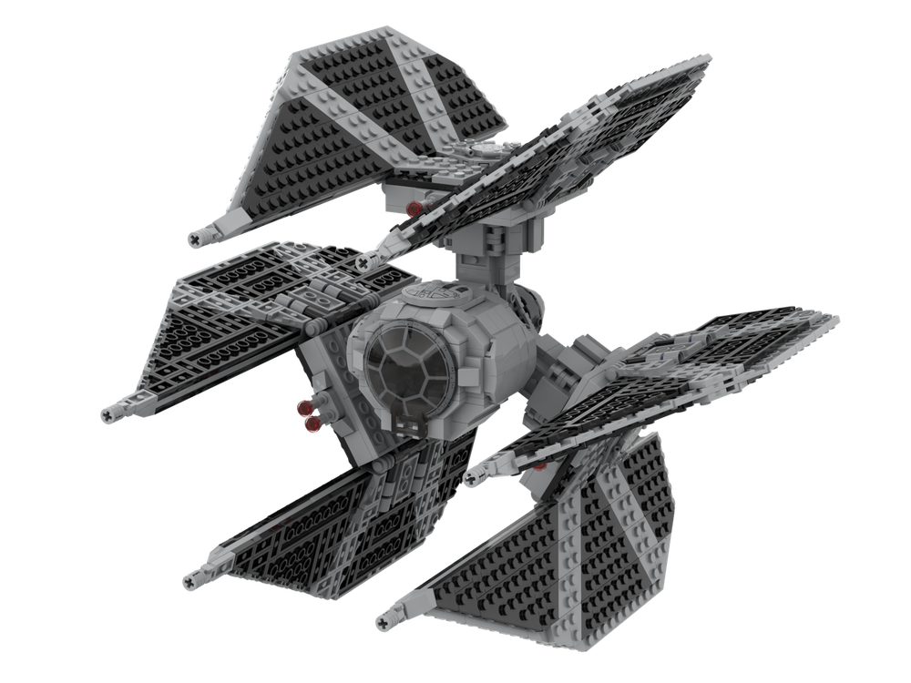 LEGO MOC TIE / D Defender by Mety88 | Rebrickable - Build with LEGO