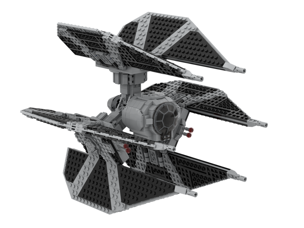 LEGO MOC TIE / D Defender by Mety88 | Rebrickable - Build with LEGO