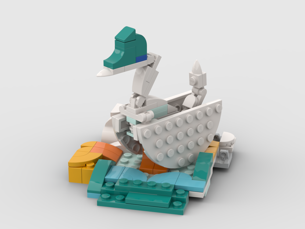 LEGO MOC 31140 - Swan by BloodyPun | Rebrickable - Build with LEGO