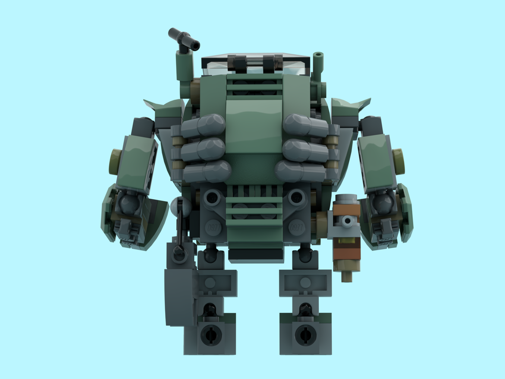 LEGO MOC Patchy Bulk Work Mech by zairse | Rebrickable - Build with LEGO