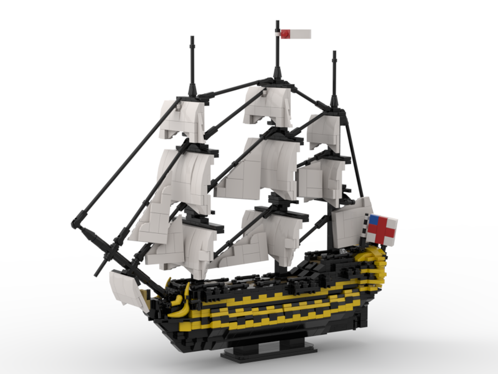 LEGO MOC HMS VICTORY/HMS ENDEAVOUR MOC (Sailed Version) by Mr.Snicker ...