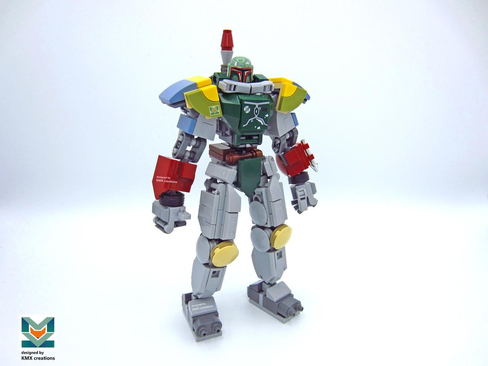 LEGO MOC Boba's armored mech suit by KMX Creations | Rebrickable ...