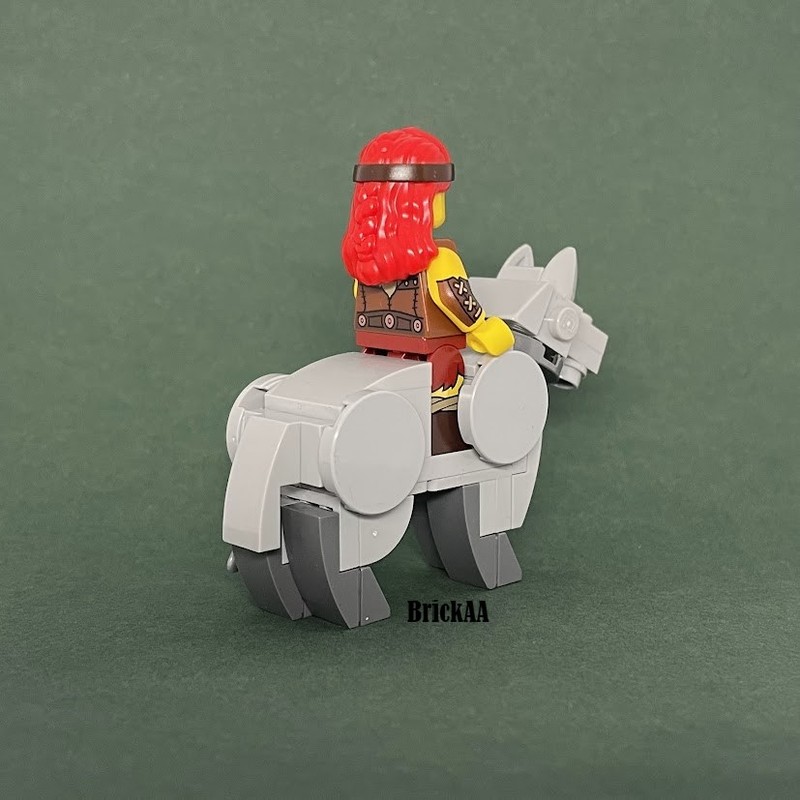 LEGO MOC Wolf rider by BrickAA | Rebrickable - Build with LEGO