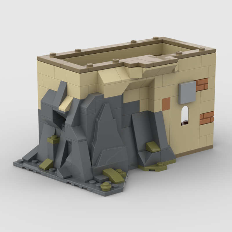 LEGO MOC Descent into the dungeons by Polokot | Rebrickable - Build ...