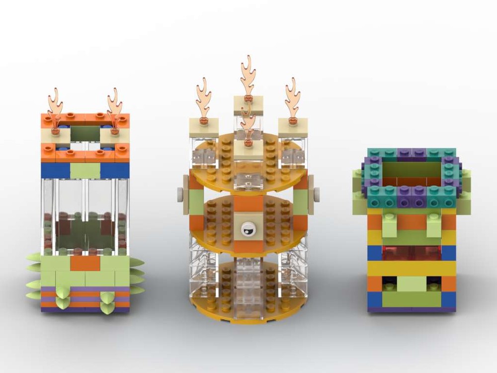 LEGO MOC Three Vessels by flerpdederp | Rebrickable - Build with LEGO