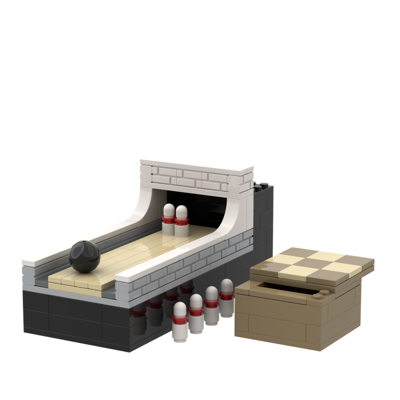 LEGO MOC LEGO Bowling Lane by BrickMansion | Rebrickable - Build with LEGO