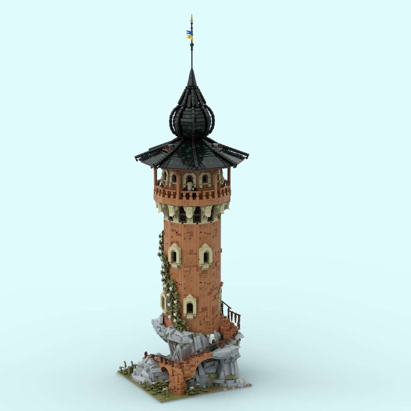 LEGO MOC Alchemist Tower by BennoBas | Rebrickable - Build with LEGO