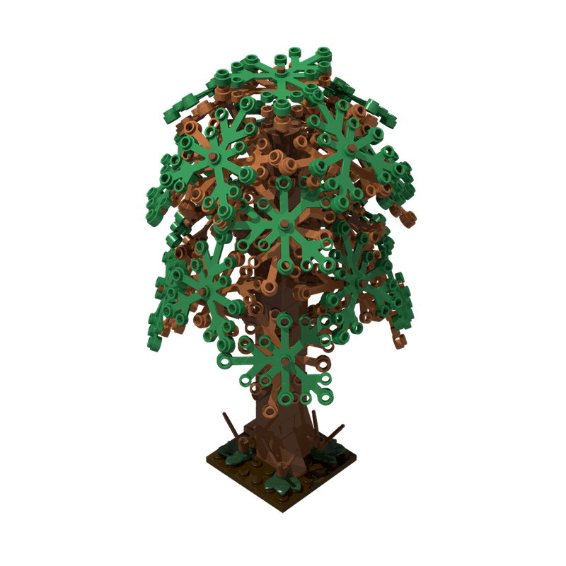 LEGO MOC Hardwood Forest Tree by Antarctica | Rebrickable - Build with LEGO