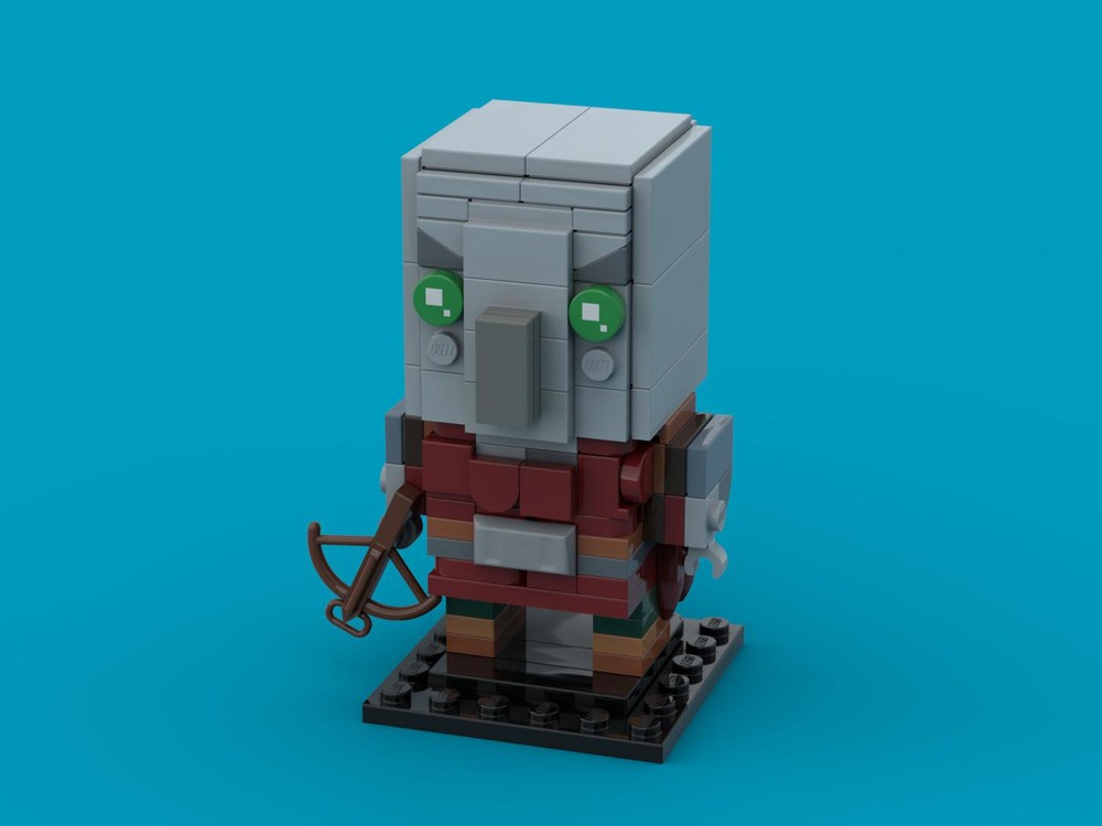 LEGO MOC Pillager Brickheadz by Penguins and plastic | Rebrickable ...