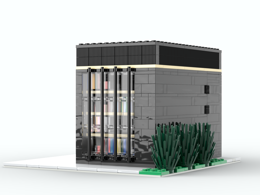LEGO MOC Reading space - Street library by Dor0thy6 | Rebrickable ...
