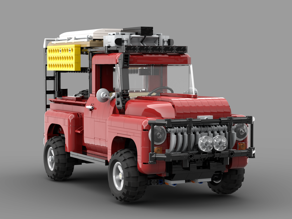 LEGO MOC Overland pickup by Pistatsia | Rebrickable - Build with LEGO