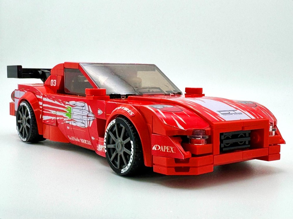LEGO MOC Dom's Zoomy RX-7 from The Fast and The Furious by IBrickedItUp | Rebrickable - Build ...