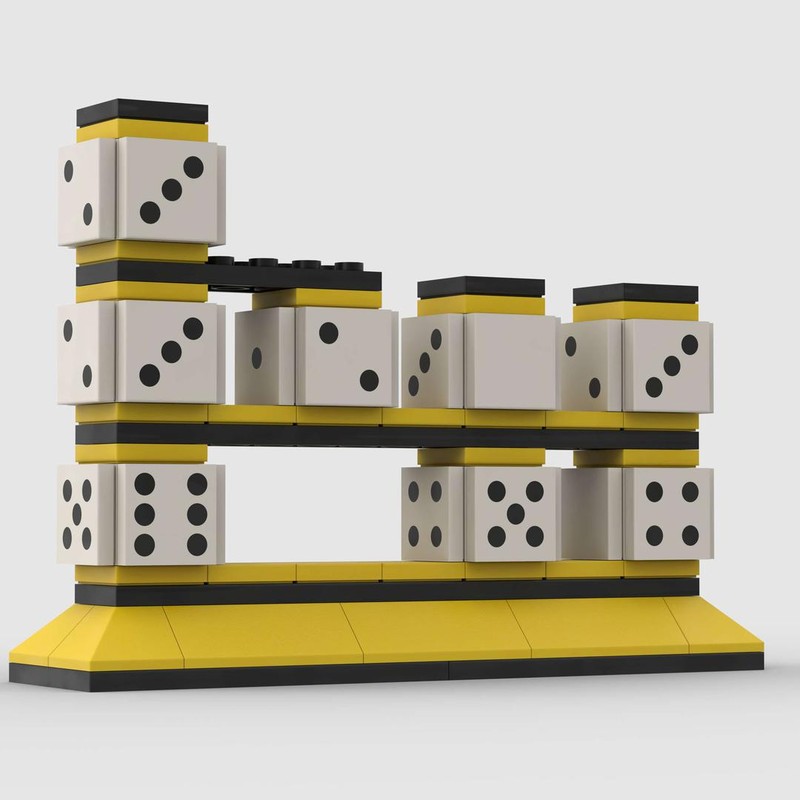 LEGO MOC Calendar in Dots by uminuo | Rebrickable - Build with LEGO