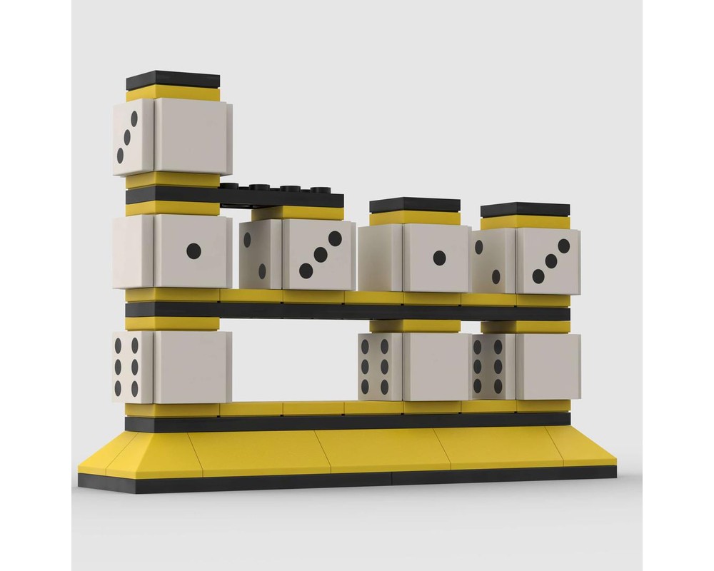 LEGO MOC Calendar in Dots by uminuo | Rebrickable - Build with LEGO