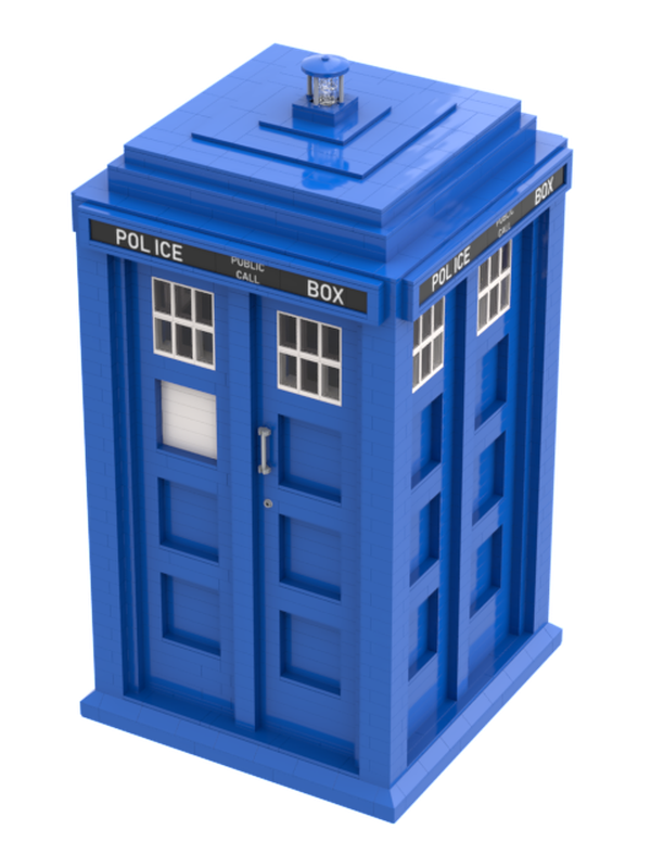 LEGO MOC TARDIS by RobinGoodfellow | Rebrickable - Build with LEGO