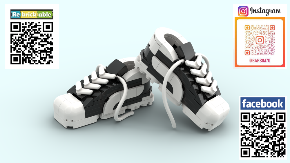 LEGO MOC Mini Puma shoes by barsim70 | Rebrickable - Build with LEGO