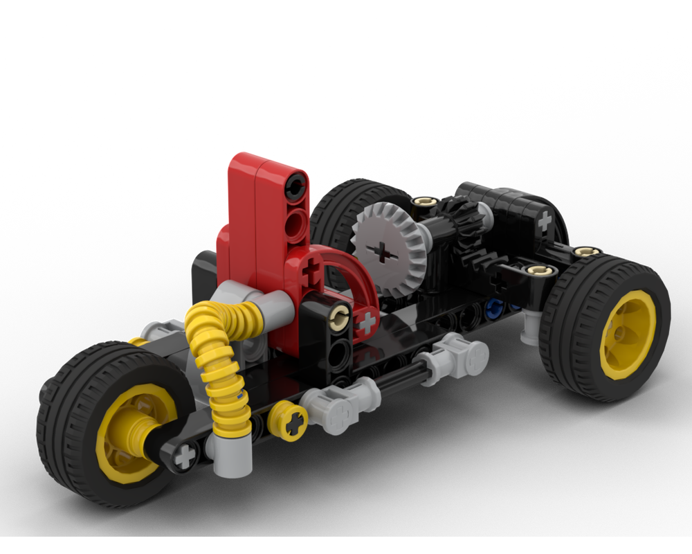 LEGO MOC Three Wheeler - Studless 8832 by Viernes | Rebrickable - Build ...