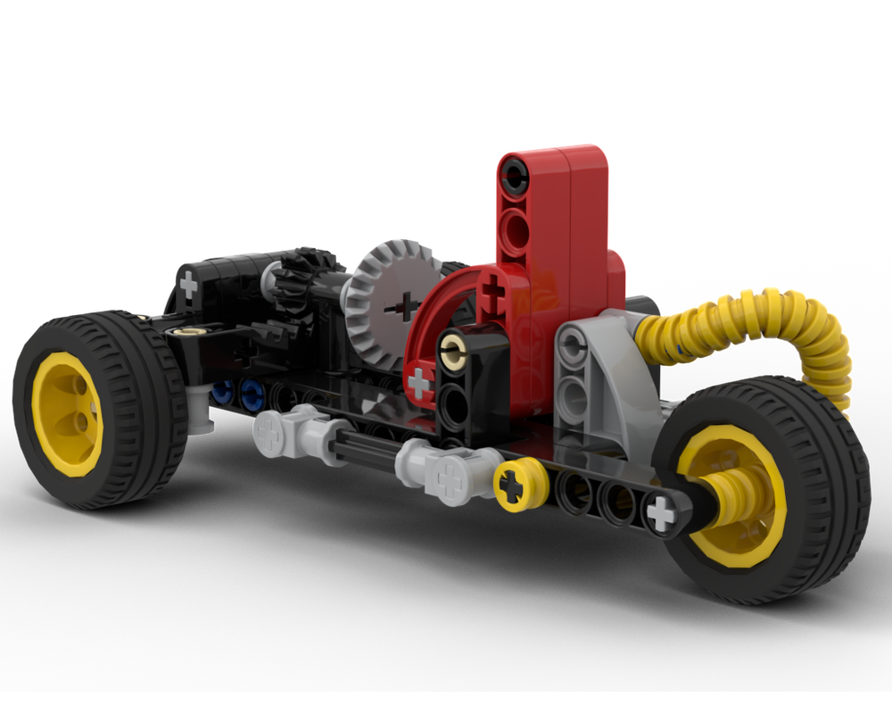 LEGO MOC Three Wheeler - Studless 8832 by Viernes | Rebrickable - Build ...