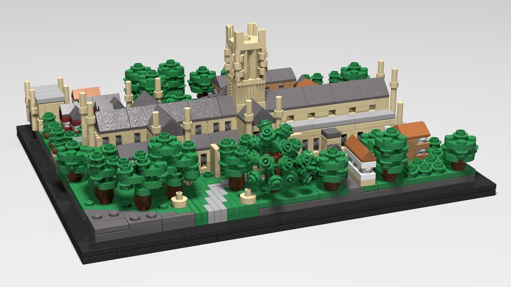 LEGO MOC Worcester Cathedral by tralux21 | Rebrickable - Build with LEGO