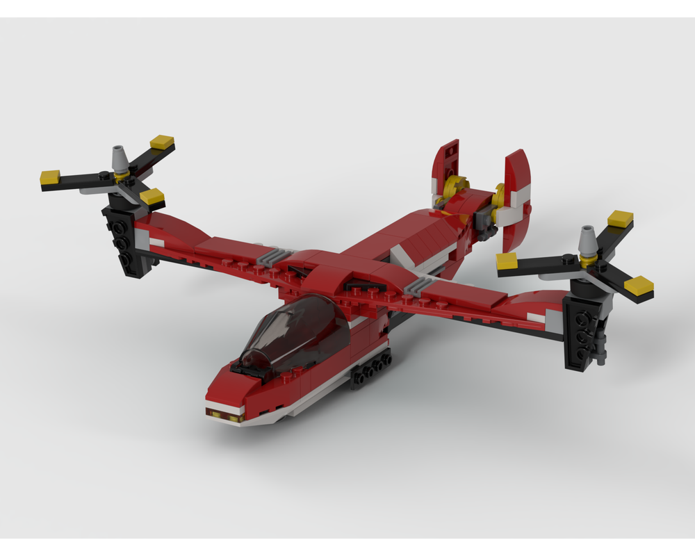 LEGO MOC 31047 Osprey Tilt Rotor Aircraft by Welsh Dynasty Builds ...