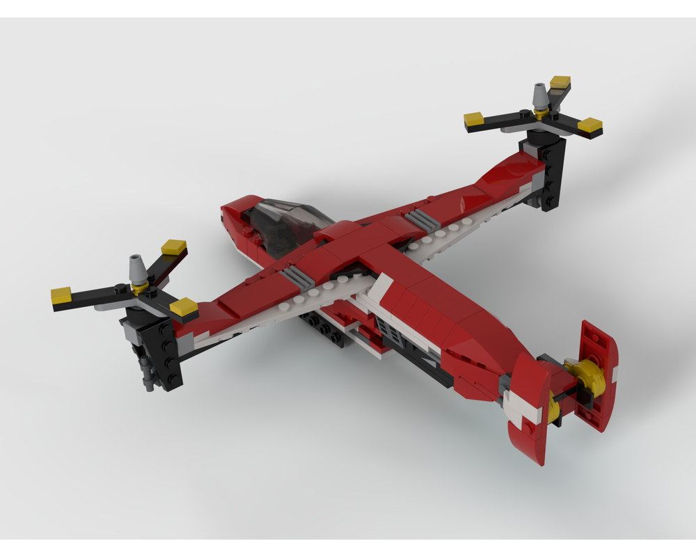 LEGO MOC 31047 Osprey Tilt Rotor Aircraft by Welsh Dynasty Builds ...