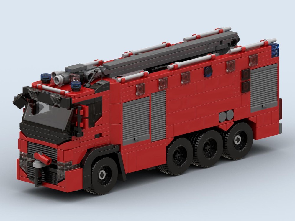 LEGO MOC NHN Fire Foam Tender by mausbricks | Rebrickable - Build with LEGO