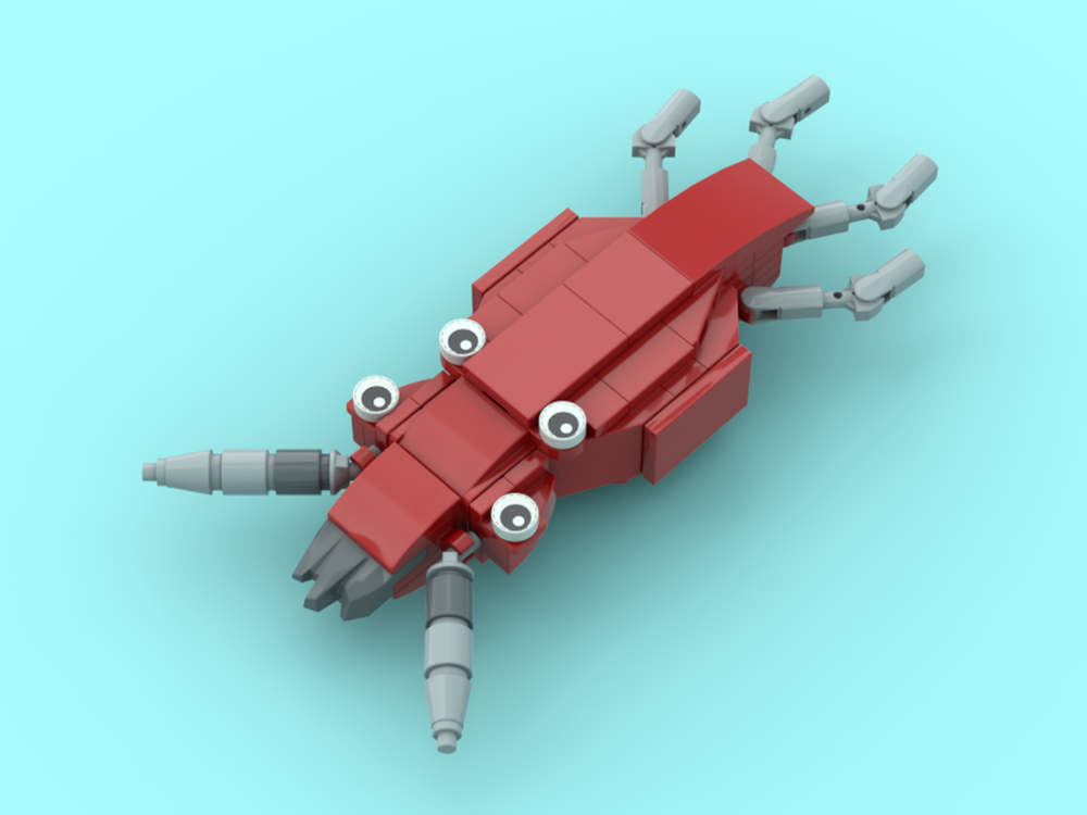 LEGO MOC Pokey from Spore by Vahmi | Rebrickable - Build with LEGO