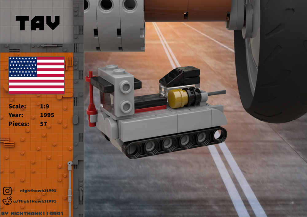 LEGO MOC TAV (Tire Assault Vehicle) by NightHawk11991 | Rebrickable ...